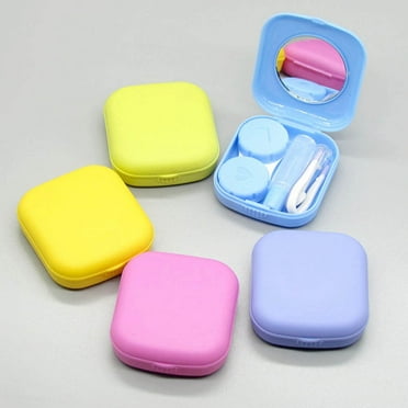 TekDeals Mini Portable Contact Lens Storage Case Box Container Travel ...