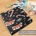 BZSMCE Photo Album Book Scrapbooking Red Panda's Festive Frost Printed ...