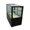 PreAsion Refrigerated Cake Display Cabinet Floor Standing Right Angle ...