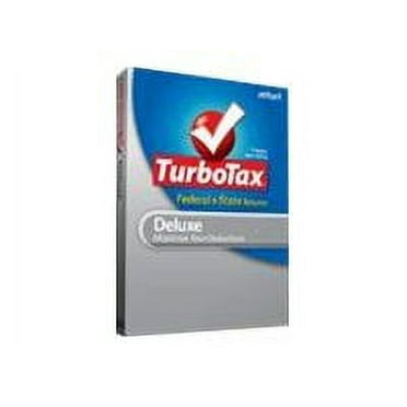 TurboTax 2023 Deluxe Federal & State Tax Software + Federal E-File ...
