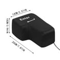 Giant Enter USB Big Enter Key Relieve Stress Toy, Creative Super Sized ...
