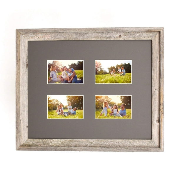 BarnwoodUSA Rustic Farmhouse Signature Weathered Gray Collage Reclaimed ...