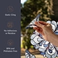 Artscape Capri Slate Accent 12" x 12" Window Film with Stained Glass ...