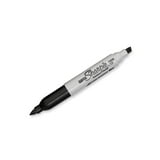 Sharpie Super Twin Tip Permanent Marker, Fine & Chisel Points, Black, 1 ...