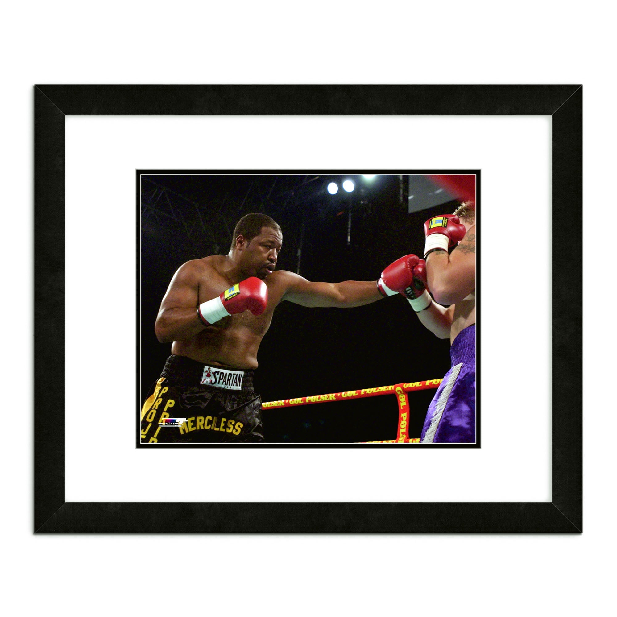 Ray Mercer 2001 Action 18"x22" Matted and Framed Photo (Finished Size ...
