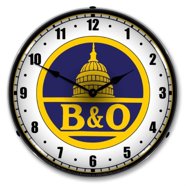 BOR1408538 Chessie System Railroad clock - Made in USA - Walmart.com