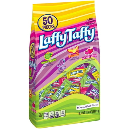 UPC 028000451363 - LAFFY TAFFY Assorted Mini Bars, 50 Pieces, 18.7 oz ...