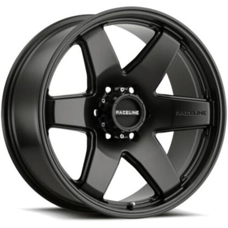 Raceline 42B8806235 942B 18 x 8 in. Addict Gloss Black Wheel Rim - 6 x ...