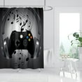 Teen Gaming Shower Curtain Gamer Gift for Boys Game Room Decor Kids ...