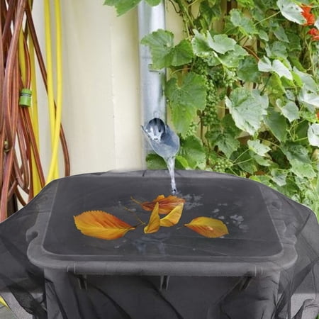 VONKY Rain Butt Barrel Protective Net with Drawstring Adjustable Rain ...
