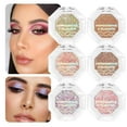 Chailin Highly Colored Eye Shadow Eye Shadow Plate Durable Mixed