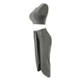 Bibifish Womens Skirt Sets Summer Beach Vacation Going Out Stretch ...
