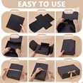 Cardboard Paper Gift Packing Boxes with Goldenrod Ribbon Rectangle ...