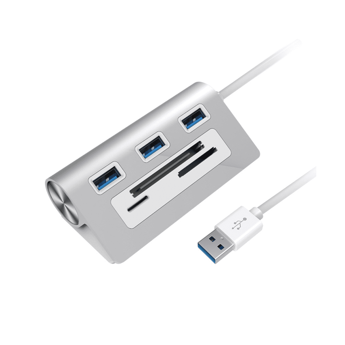Lecteur de Carte HUB USB 3 Ports USB 3.0 avec Lecteur de Carte TF / SD Multi USB Splitter ...