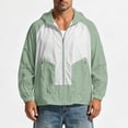 Abomasnow Men's Sun Protection Jackets Full Zip Long Sleeve Drawstring ...