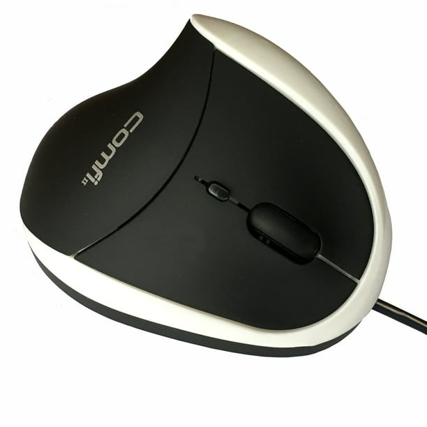 Comfi II Wired Ergonomic Computer Mouse, White - Walmart.com