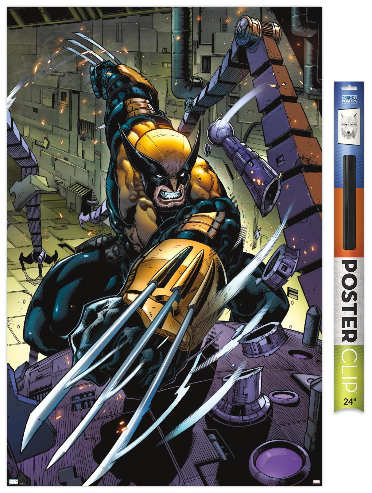 Marvel Comics - Wolverine - Wolverine #1 Wall Poster, 22.375" x 34 ...