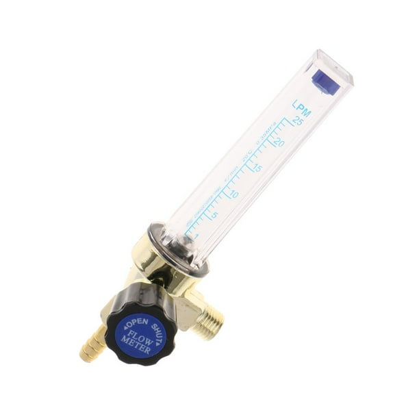 Argon CO2 Gas Flow Meter Inlet Connection For Mig Welder,Easy to ...