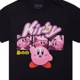 Nintendo Kirby Shirt Men's Video Game Character Poses Short Sleeve Top ...