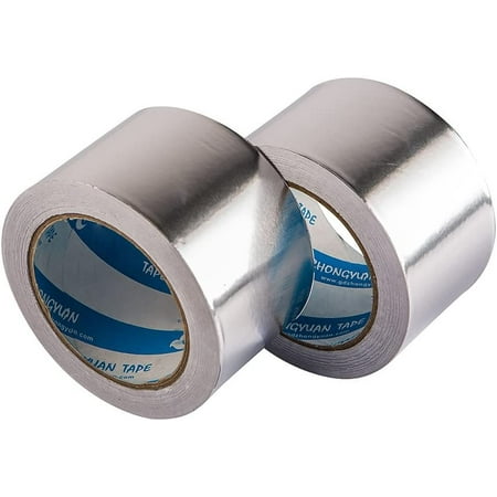 Safety Aluminum Foil Tape 50mm Adhesive Heat Resistant Shielding ...