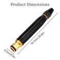 Heavy Duty Adjustable Hose Nozzle – High Pressure Jet Sprayer, Leak ...