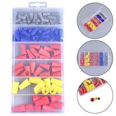 Wideskall Electrical Wire Connectors Screw-On Terminal 22-10 AWG Twist ...