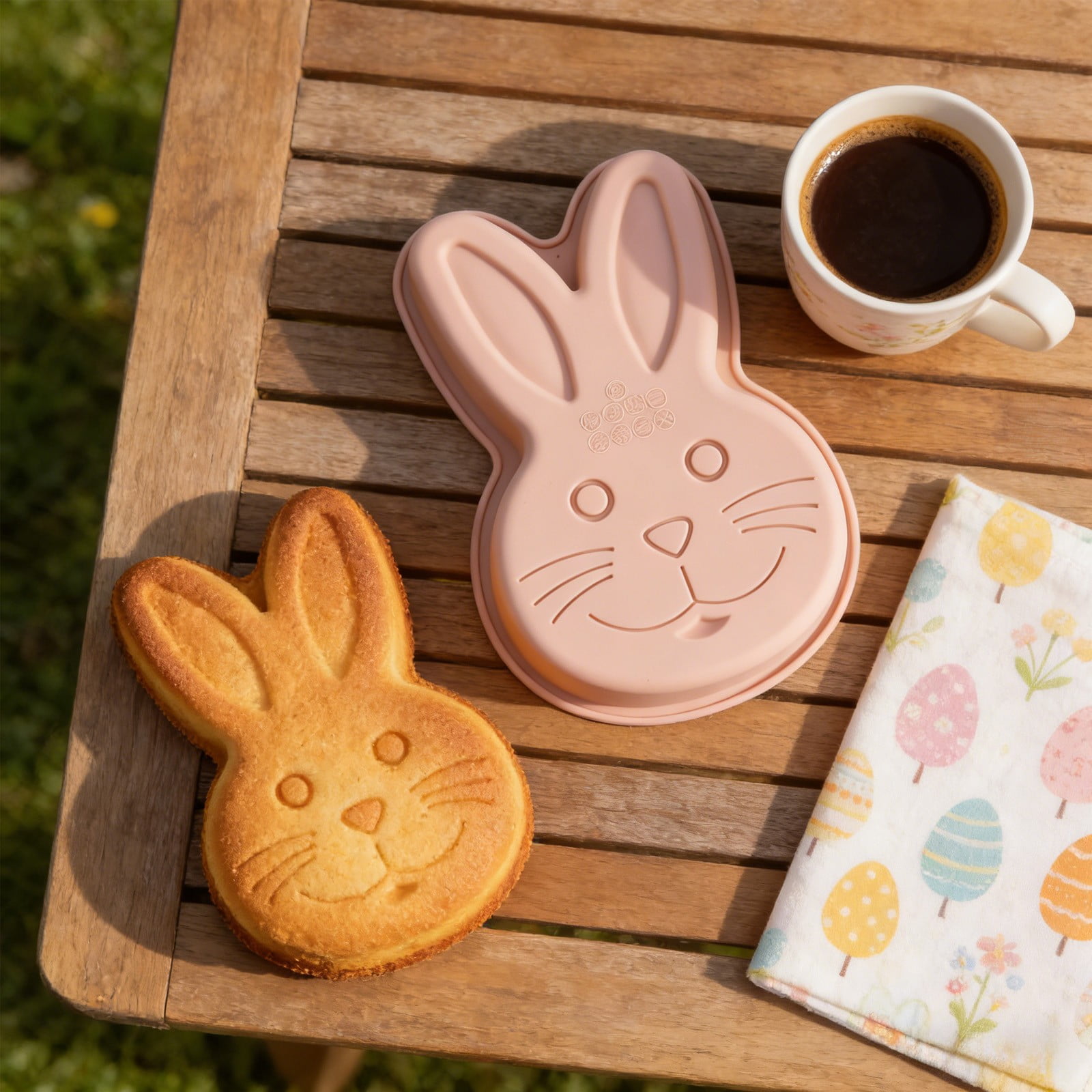 Click here for Blaxill Easter Bunny Cake Pan  Silicone Baking Mou... prices