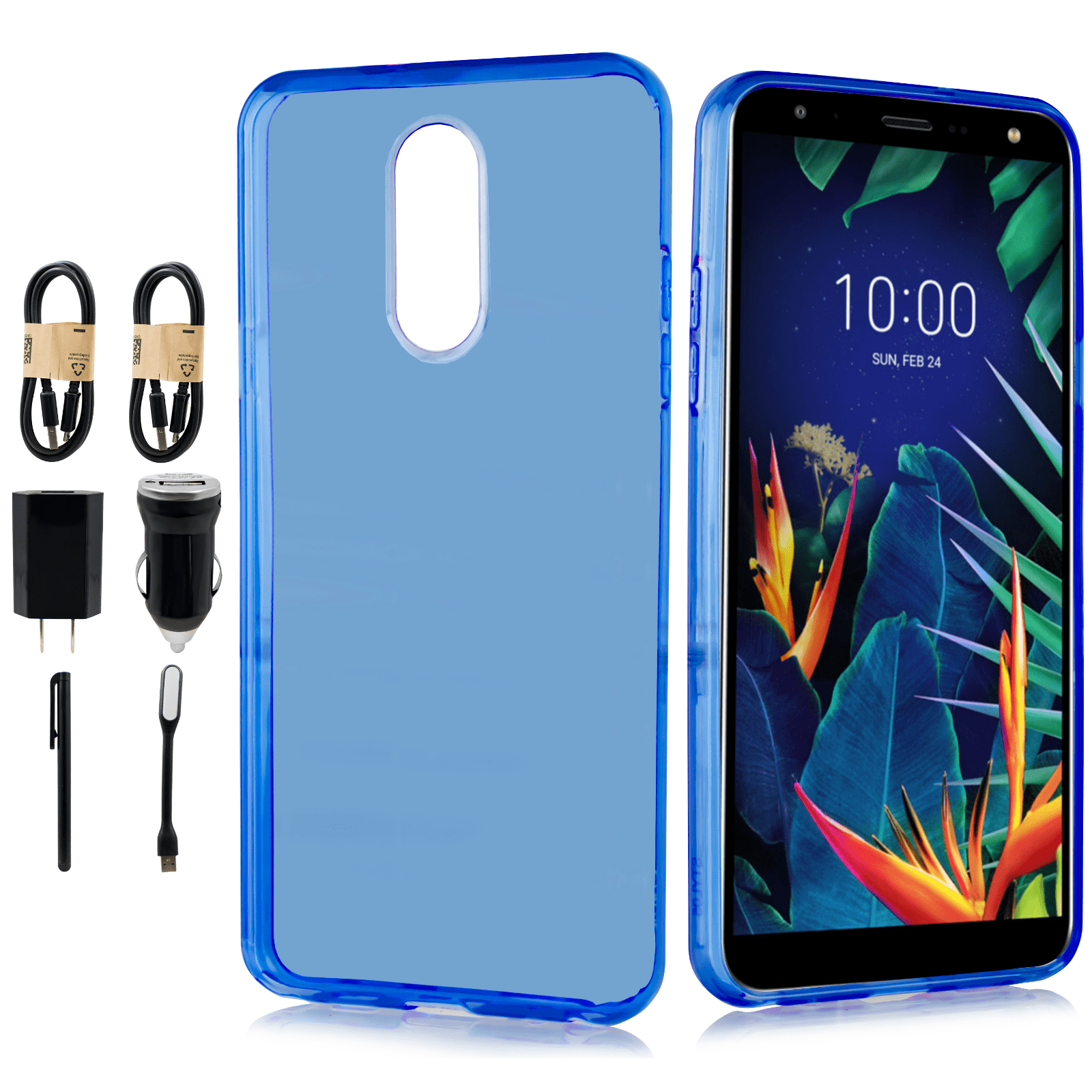 Value Pack Cables + for LG Stylo 5 Skin Case Slim Phone Case Bounce ...