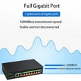 HTPEIXT Internet Splitter 10/100/1000mbps gigabit POE switch RJ45 ... HTPEIXT Internet Splitter 10/100/1000mbps gigabit POE switch RJ45 ...