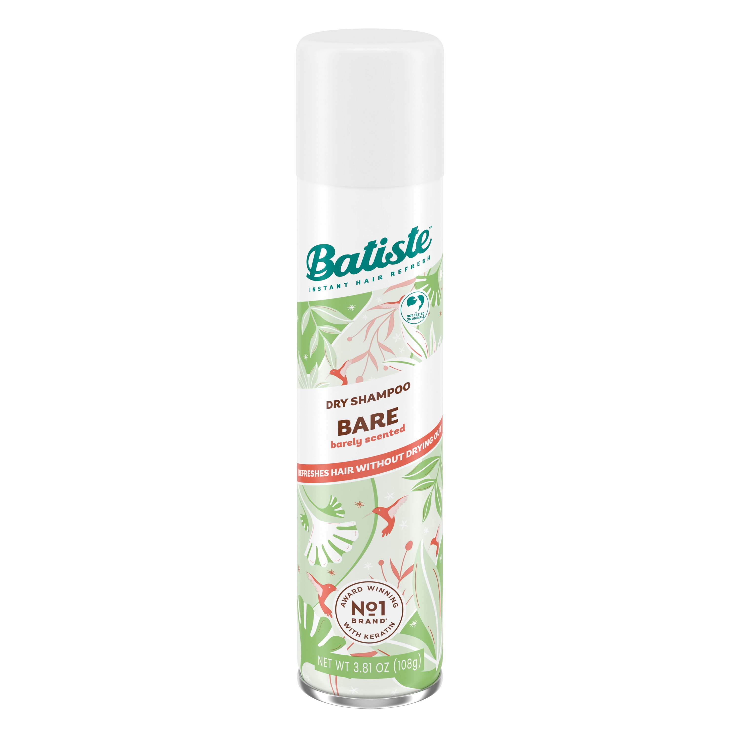 Batiste Dry Shampoo, Bare Fragrance, 3.81 oz - Packaging May Vary ...
