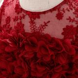 IBTOM CASTLE Flower Pageant Peplum Tutu Dress for Baby Girl Baptism ...