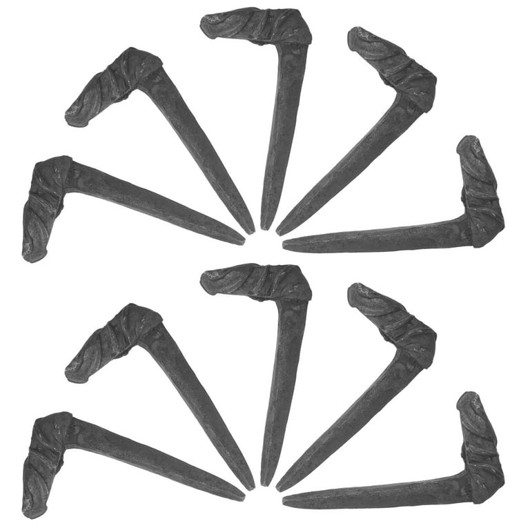 Railroad Ties Nail Tags PATKAW 10pcs Railroad Spikes Railroad Tie