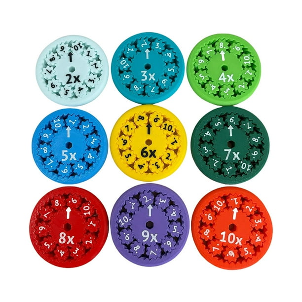 Juegos Matemáticas Fidget Toys Math Spinners 9/18 Piezas para Los ...