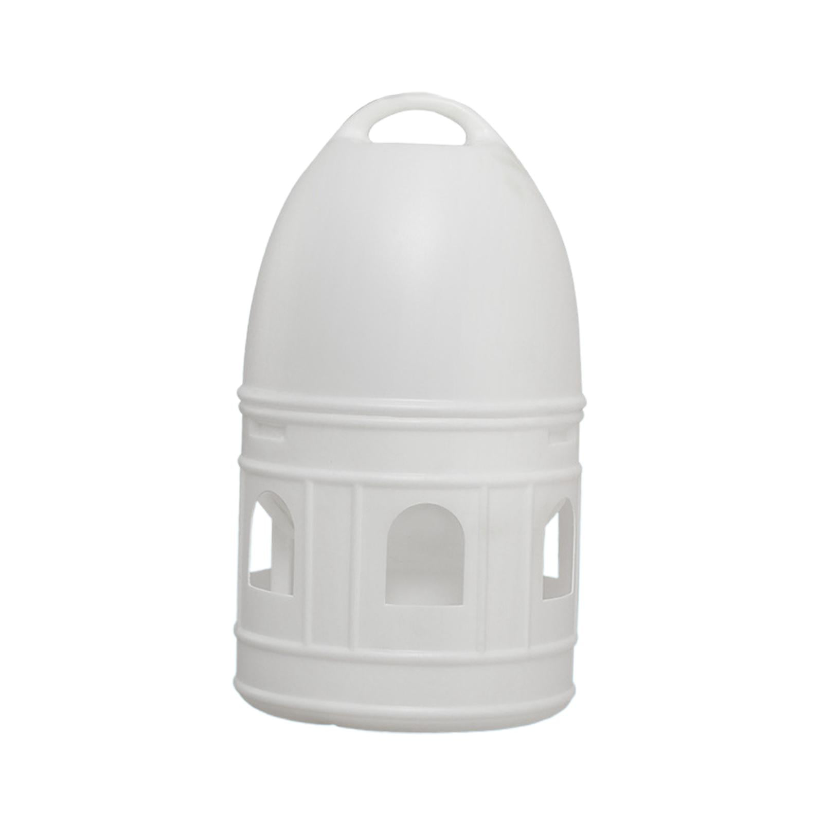 Pigeon Bird Water Dispenser with Top Handle 10L Capacity Drinker Quail ...