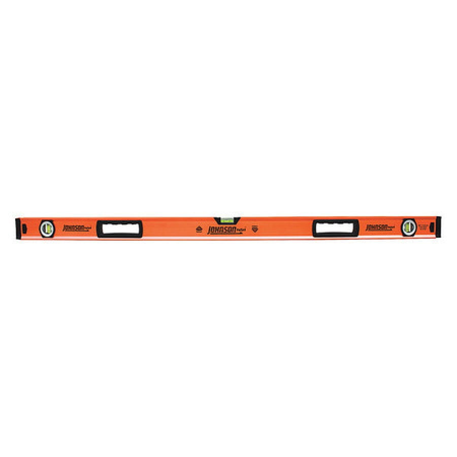 Johnson Level Johnson 48 in. Aluminum Box Beam Level 3 vial - Walmart ...