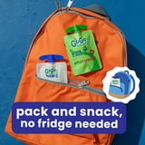 GoGo squeeZ yogurtZ Strawberry and Banana Snack Pouches, 3 oz, 32 Pack ...