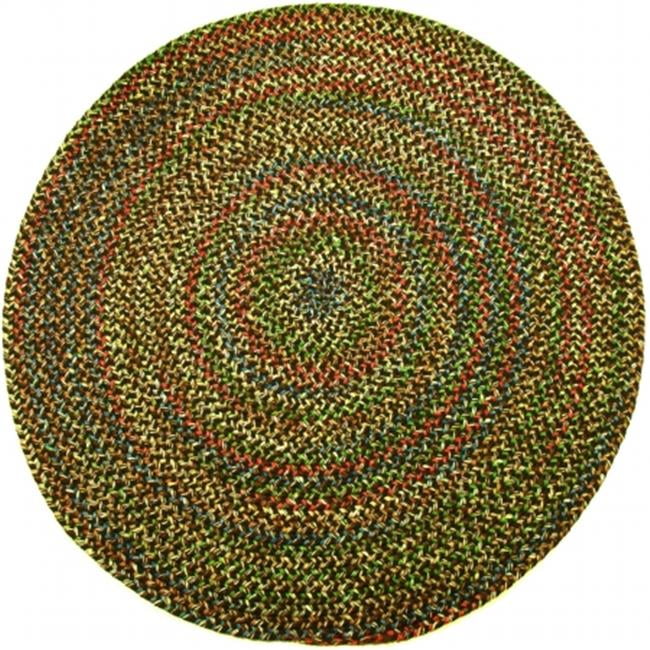 Rhody Rug KA33R072X072 Katie 6 ft. Multi Indoor-Outdoor Round Braided ...