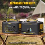 VTOMAN Portable Power Station 1000W Jump 1000 ,Solar Generator 1408Wh ...