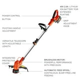 UKOKE ST2308 40V Professional Cordless Grass String Trimmer | Includes ...
