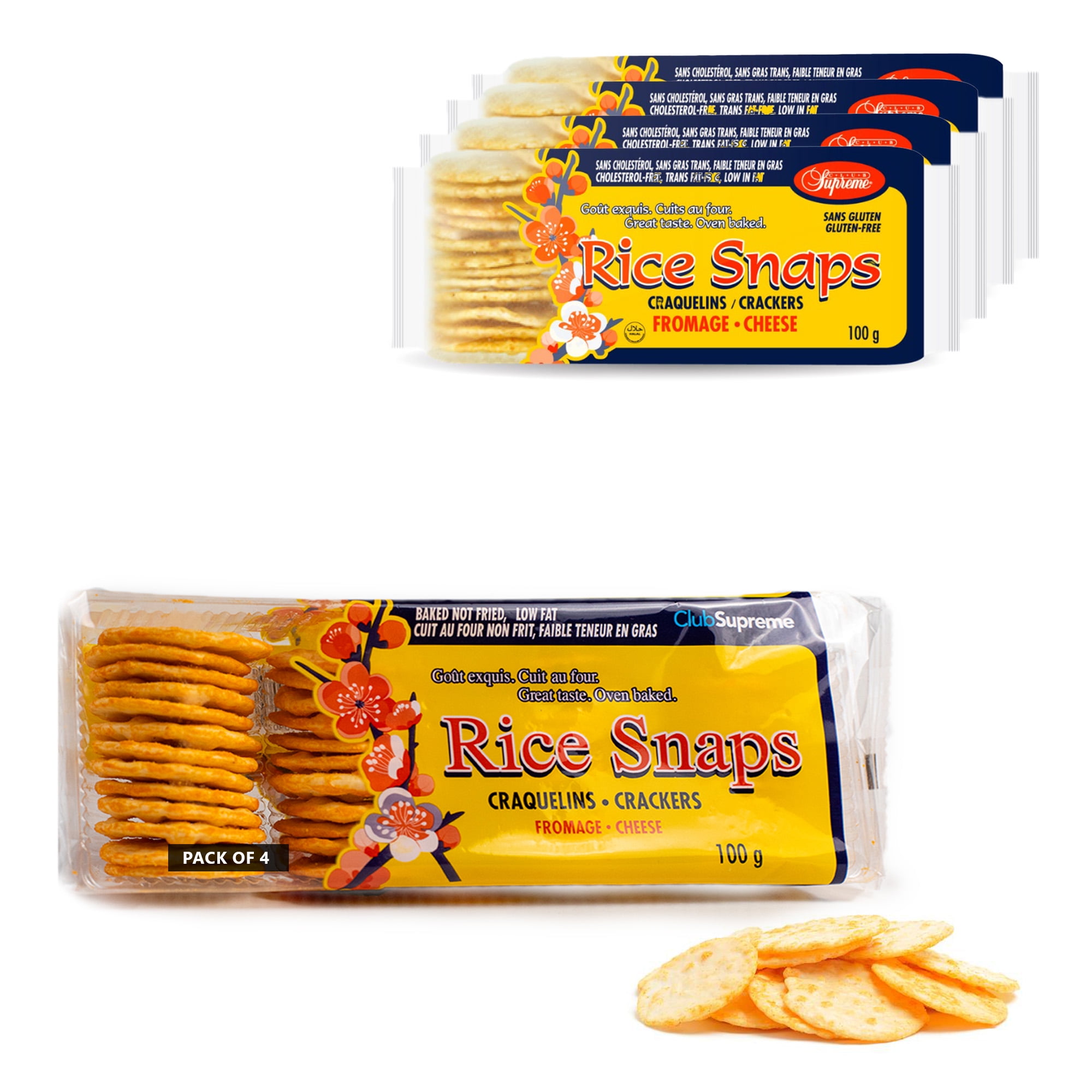 Click here for Club Supreme Premium Snacks - Rice Snaps Cheese Cr... prices