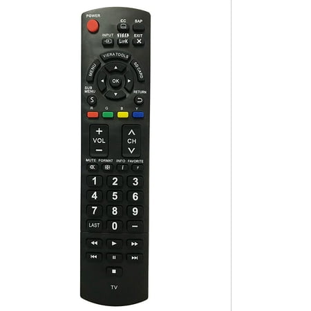Replacement Remote Control for Panasonic TC-26LX60 TC-L24X5 TC-42PX34 ...