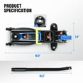 DNA MOTORING TOOLS-00474 Low Profile Hydraulic Trolley Service/Floor ...
