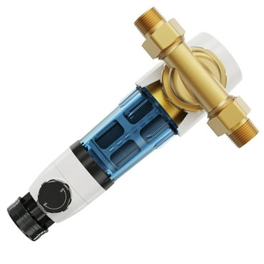 iSpring WCB32C 3-Stage Whole House Water Filtration System with Double ...