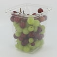 Pactiv PWP Reusable APET Plastic Tamper Resistant Square Cake Storage ...