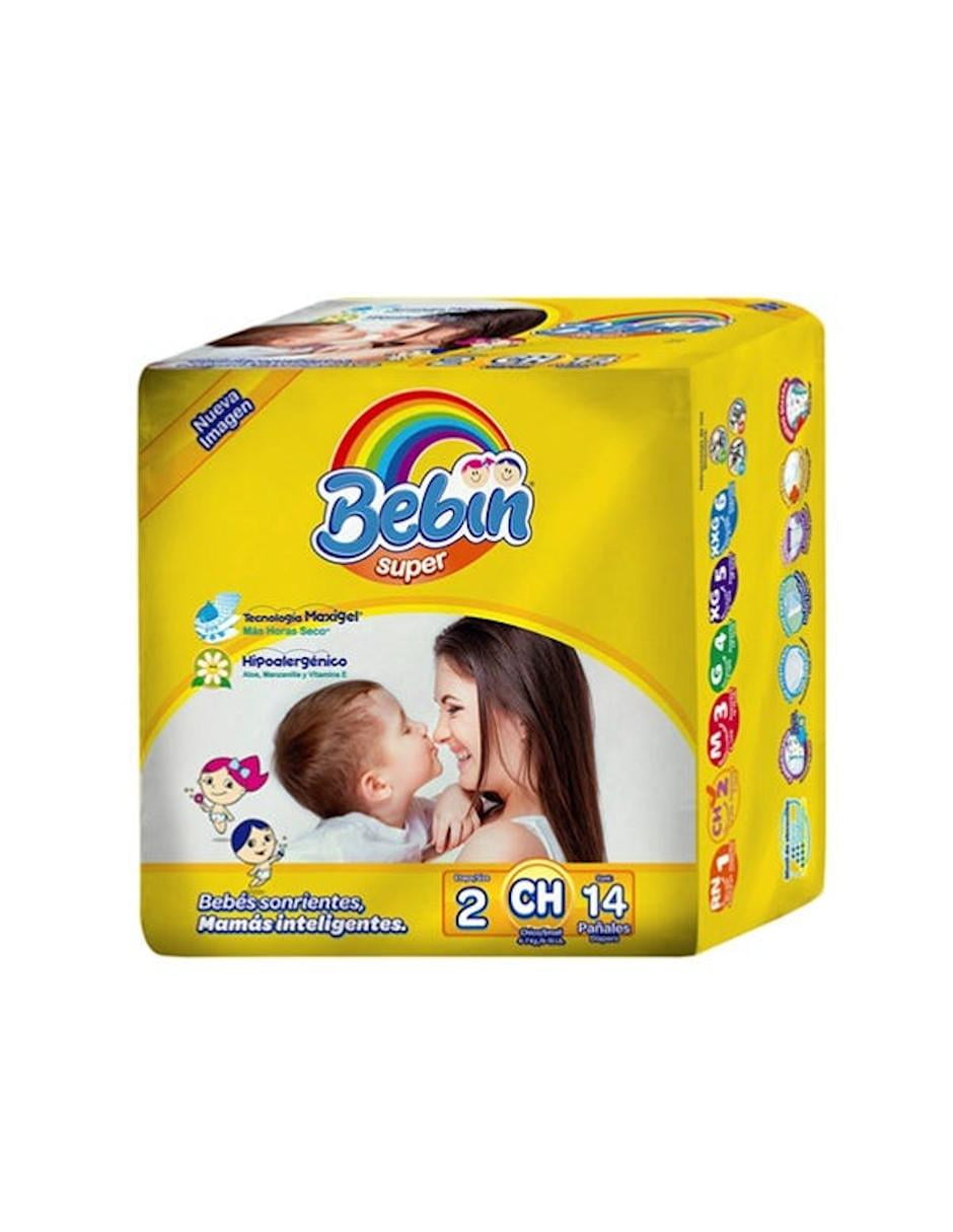 Pack de Pañal Chico Bebin Super de 14pzas | Walmart en línea