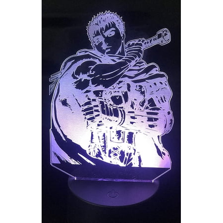 Berserk Anime TV Series Logo 6.5" Tall Custom Guts The Black Knight ...