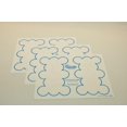 312862 White CD/DVD Hub Labels for Laser and Inkjet Printers, 1.33 inch ...
