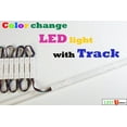 LEDUPDATES Color Change Storefront RGB LED Light with Track and UL ...