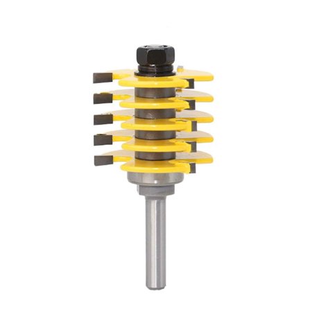 TILIYHELLO Adjustable Joint Finger Router Bit 8mm Shank Professional ...