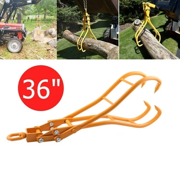 Roughneck Log Lifting Tongs, 36in. Diameter, 3,300-Lb. Capacity ...